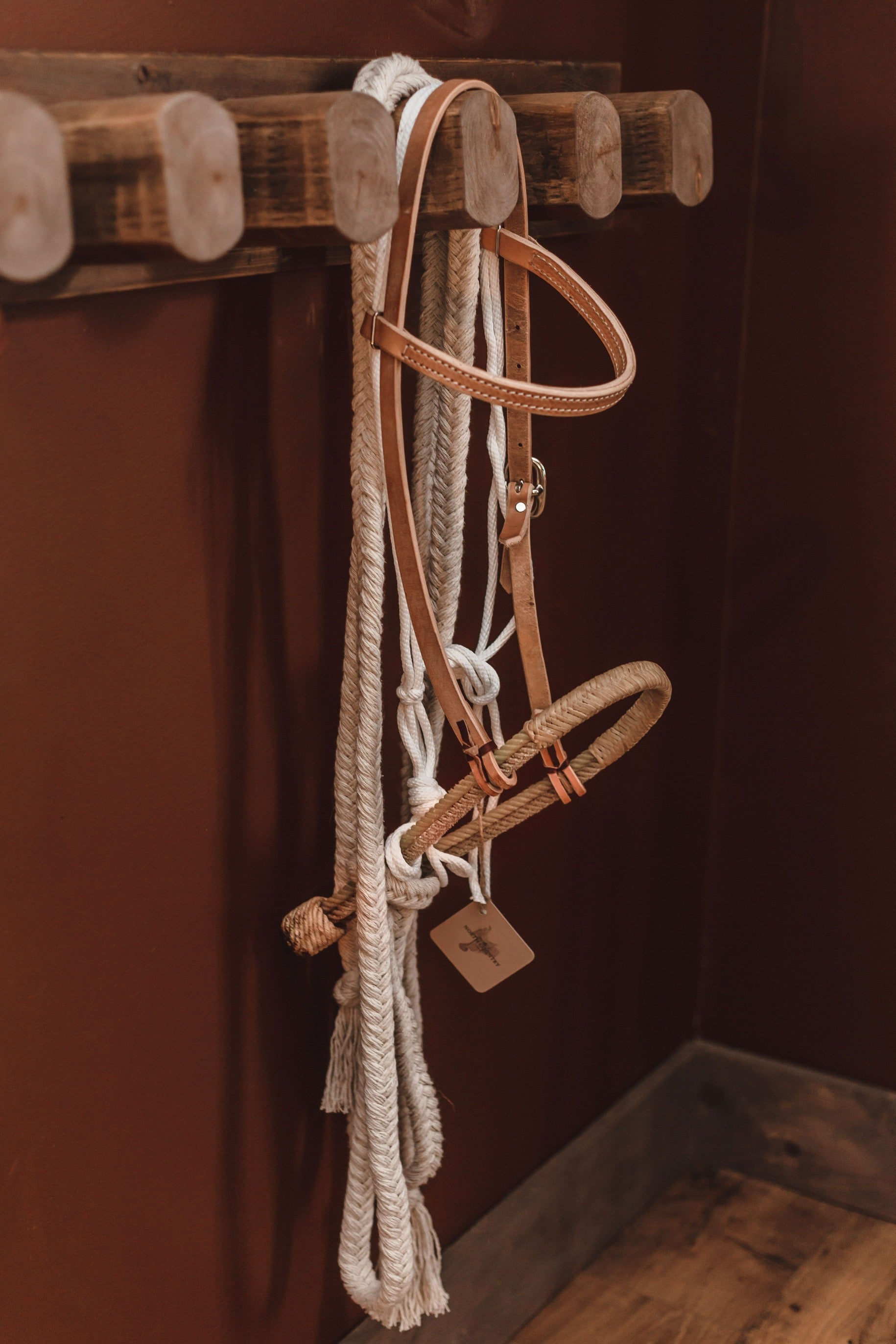 Double Rope Loping Hackamore – The North Country Tack